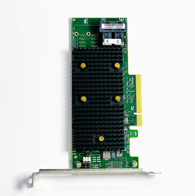 Broadcom 9400-16E HBA front view