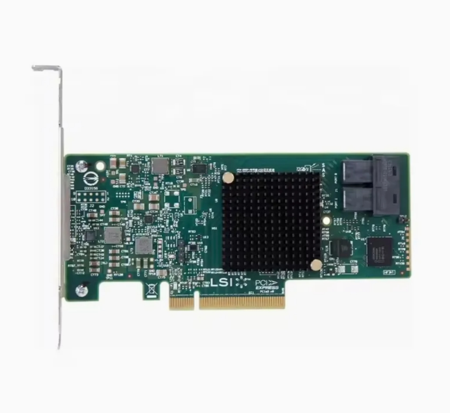 Broadcom 9300-8I HBA Card close-up