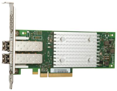 China Dual Port Qlogic Qle2742 32GB Pci Express 3.0X8 Fibre Channel Hba Card for sale
