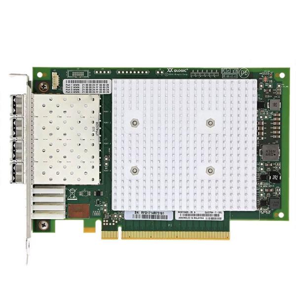 Quality Qlogic QLE2764 32GB Fibre Channel HBA, 4-Port, Gen 6 FC, <1μs Latency for sale