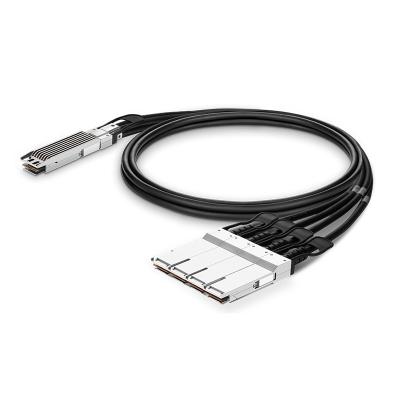 Китай Совместимый кабель Mellanox MCP7Y70-H002 400G OSFP Top с радиатором для 4 X 100G QSFP56 HDR InfiniBand пассивный разветвительный высокоскоростной кабель продается