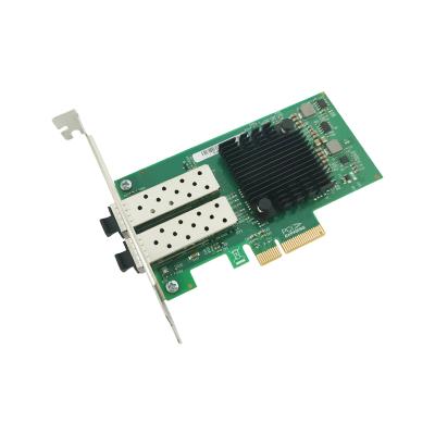 China HZ1I350F2 Gigabit Dual-poort Netwerkadapter met 1000 Mbps Snelheid PCIE v2.1 Te koop