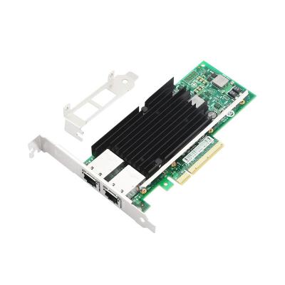 중국 Intel X540-T2 100M 1G 10G RJ45 PCI-E X8 X16 슬롯 호환 이더넷 어댑터 Sfp 네트워크 카드 판매용