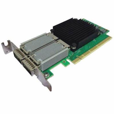 Китай Mellanox MCX516A-CCHT ConnectX-5 двухпортовый сетевой адаптер SFP28 100G Ethernet с PCIe 3.0 x16 для использования в центрах обработки данных продается