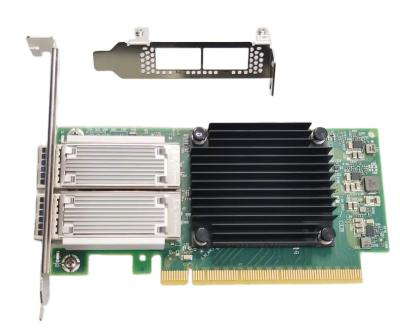Китай Сетевая карта Mellanox MCX516A-CDAT с двумя портами SFP28 10/25GbE, PCIe4.0 X16 и максимальной скоростью 25GbE продается