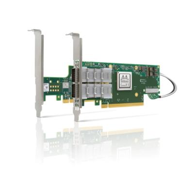 Китай Новая оригинальная карта адаптера InfiniBand ConnectX-6 VPI с интерфейсом QSFP56 HDR100 и PCIe 3.0 x16 продается