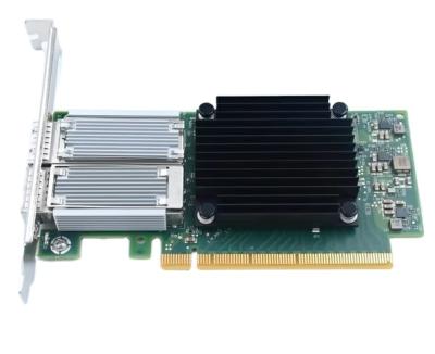 中国 Mellanox MCX516A-CCAT デュアルポート SFP28 25GbE PCIe 3.0 x16 ネットワークカード (ConnectX-5搭載) サーバアプリケーション向け 販売のため