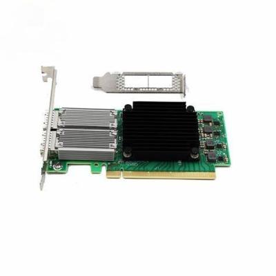 China MCX556A-ECUT ConnectX-5 PCIe4.0 X16 Network Card with Dual-Port QSFP28 for 100GbE Server Applications for sale
