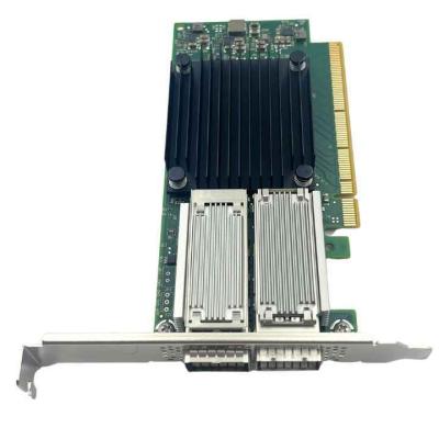 China MCX556A-ECUT ConnectX-5 PCIe4.0 X16 Network Card with Dual-Port QSFP28 for 100GbE Server Applications for sale