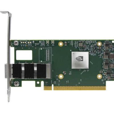 中国 Mellanox ConnectX-6 100GbE シングルポート QSFP56 PCIe 4.0X16 NVIDIA ネットワークアダプター 販売のため
