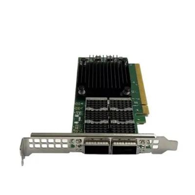China MCX623106AS-CDAT 200GbE PCIe4.0 x16 Dual-ported SFP56 Network Interface Card for Server Applications for sale