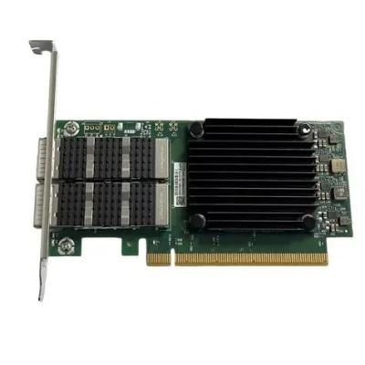 Китай MCX623106AS-CDAT 200GbE PCIe4.0 x16 Двухпортовая сетевая интерфейсная карта SFP56 для серверных приложений продается