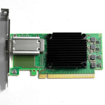 Китай Сетевая карта Mellanox MCX555A-ECAT ConnectX-5 VPI Adapter 100GbE QSFP28 со скоростью 8GT/s для центров обработки данных продается