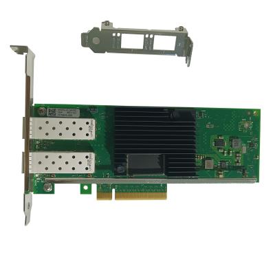 China Intel X710-DA2 Network Card With 10Gbps Data Rate Dual Port SFP+ PCIe Gen3X8 Ethernet Adapter for sale