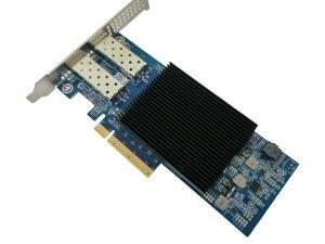 Quality HengzhengTC HZ10N10F2 10 Gigabit Ethernet PCIe NIC With Dual SFP+ Ports ,  N10G-X2 Chip ,  10GBASE-LR/LX Support for sale