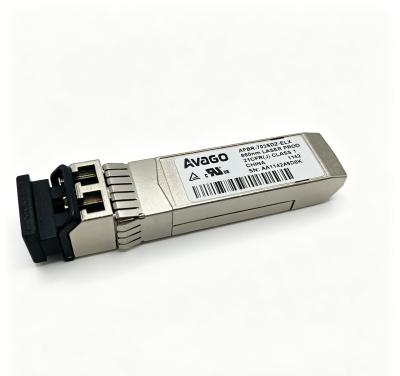 China Enterprise SAN Storage Grade 16G FC SFP+ Optical Transceiver with Multi-Mode OM3/OM4 Fiber Compatibility, Avago Original Laser Chip, AFBR-703SDZ-ELX for sale