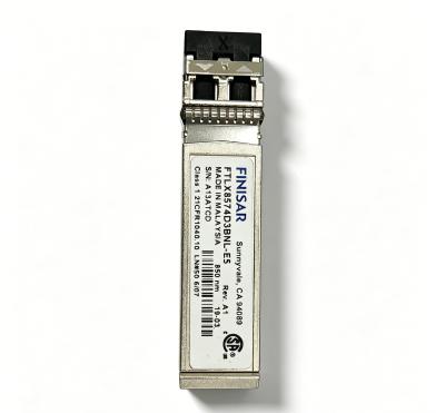 China 0G 850nm Shortwave Multimode Hot Pluggable SFP+ Optical Transceiver With Duplex LC Connector & Class 1 Laser Safety Certification for sale