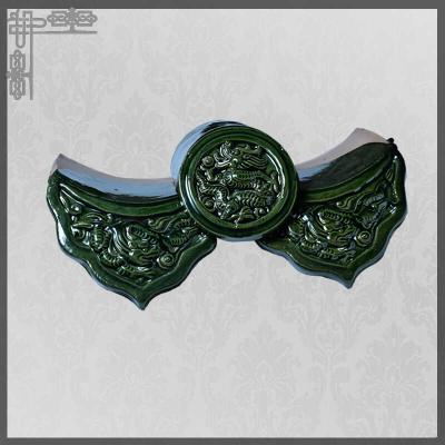 China Dragão chinês verde da telha telhando para o jardim do templo for sale