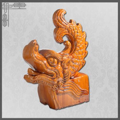China Natural Resistant Concrete Ridge Tiles Decorative Corner 300mm for sale