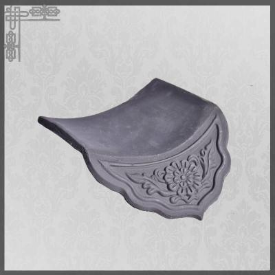 China Chinese Traditional Concrete Clay Roof Tiles Lightweight Waving Waterproof for sale