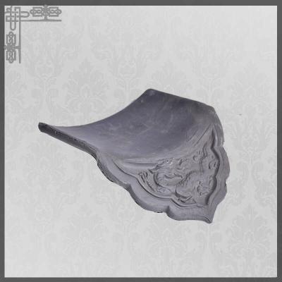 China Estilo antigo tradicional chinês do telhado de Clay Grey Roof Tile For Chinese do tamanho feito sob encomenda do teste padrão for sale