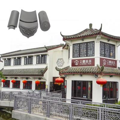China China Garden House Ancient Chinese Classic Roof Tile Clay Chinese Retro Tile à venda