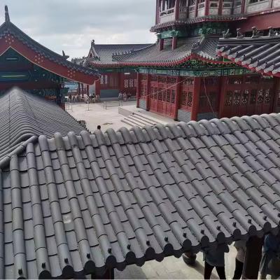 China Mosteiro Budista Chinês Edifício Templo telhado telhado Matt superfície de barro Decoração do telhado for sale