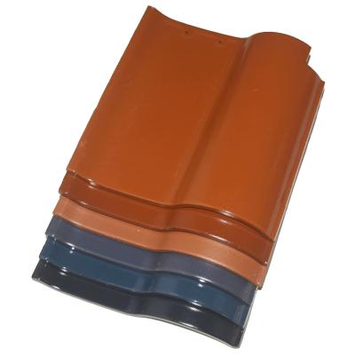 China S-Shaped Spanish Roof Tile Collection Multiple Colors Available Authentic Clay Ideal for Renovations and New Builds for sale