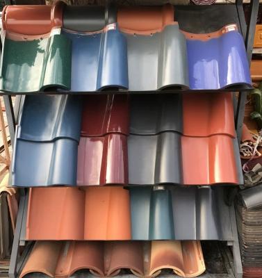 China Building Materials Roofing Tile Modern Roof Sheet Construction Spanish Roof Tile for sale