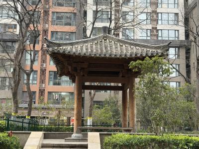China Chinese Customizable Antique Style Corridor Pavilion For Garden for sale