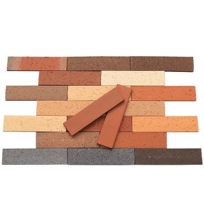China Clay Split Bricks Modern Style Interior/Exterior Walls Facing Brick Fireproof Moisture-Proof and Environmentally Friendly Wall Decoration Materials for sale