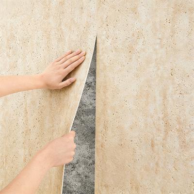 China Fireproof Travertine Soft Flexible Clay Wall Tile MCM Wall Cladding Facade Exterior Wall Clinker Brick Slips Tiles for Hotel for sale
