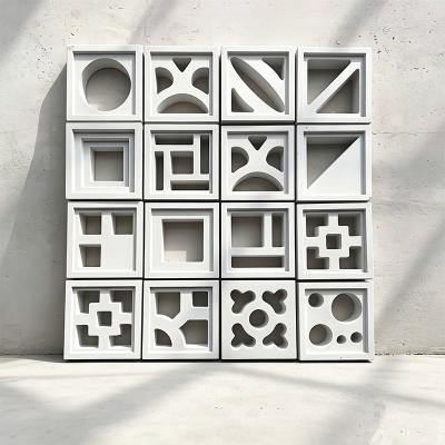 China Concrete Screen Blocks Architectural Decorative Modern Cement Breeze Blocks for Commercial Building & Landscaping Projects for sale