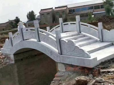 China Smooth Marble Stone Sculpture Baluster Handmade Carving Railing Chinese Stone Bridge for sale