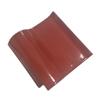 China Modern 220mm Ceramic Roof Tiles House Spanish Handmade Red Clay Roof Tiles for sale