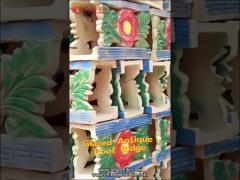 Ornamento chineses Dragon Garden Pavilion Decorative Clay Ridge Tiles do telhado da mesquita