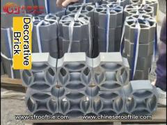 Decorative Terracotta Blocks Hollow Clay Bricks For Building Shadow Wall