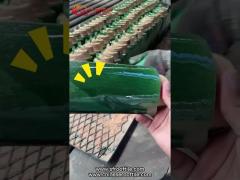 Telhas de telhado vitrificadas verdes chinesas tradicionais para o miradouro asiático