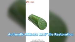 The Process of Making Eco Friendly Chinese Glazed Roof Tiles for Restoration