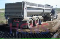 China Smooth Geoweb Geocell Soil Stabilization Cellular System ASTM standard for sale