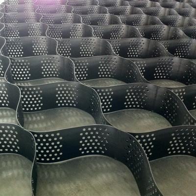 중국 도로 공사 나라 보강을 위한 그라벨 차도 검은 HDPE 지오셀 판매용