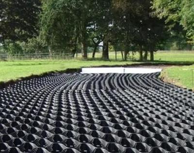 Cina Allevamento in batteria cellulare di Geocell Geoweb dell'HDPE dell'OEM per protezione del pendio in vendita