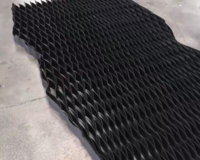 중국 75mm 높이의 HDPE 지오셀, 검은 색으로 토양 안정화 판매용