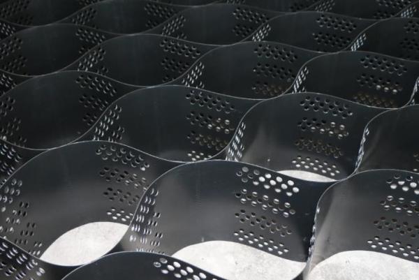 HCNS Hdpe Geocell For Road Driveway Geocells Black Geocell