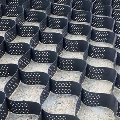 China Slope Protection HDPE Geocell Honeycomb Sheet Plastic Geo Cell for sale
