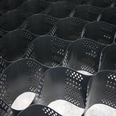중국 ASTM Standard Textured Smooth Surface Plastic Slope Protection Geocell HDPE Geocell Gravel Grid 50mm 판매용