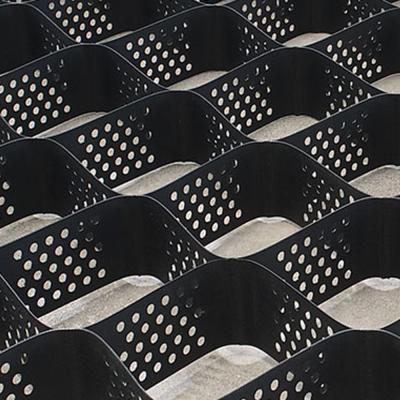 Cina 150 mm 100 mm Grid di nido di miele di geocelle in plastica perfurata e con texture lisce in vendita