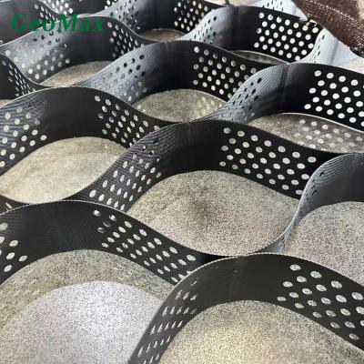 China Reinforced & Durable 150mm Height Geocell For Slope Protection Soil Stabilization And Load Support for sale