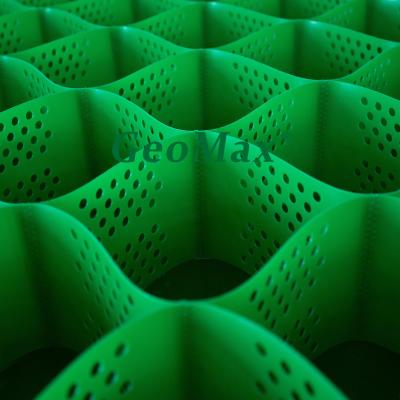 중국 녹색 검은 HDPE 지오셀 200mm 높이 356mm 용접 공간 철도 지원 항구 공항 활주로 대형 차량 중공업 판매용