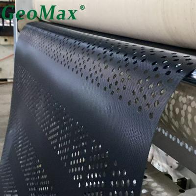 China BLACK HDPE GEOCELL 150MM HEIGHT 356MM WELDING SPACE FOR AIRFIELD AND RUNWAY REINFORCEMENT RAIL TRACK SUBGRADE STABILIZATION for sale